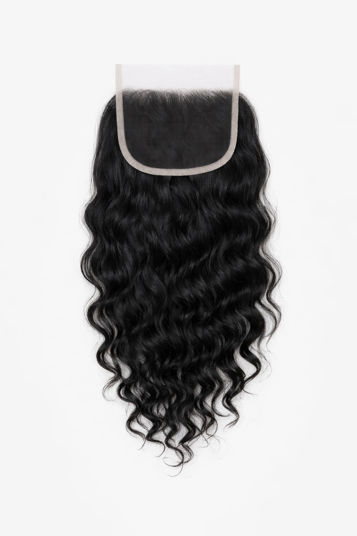 Raw Cambodian Natural Wave Closure | Raw Human Hair Closure – New Look ...